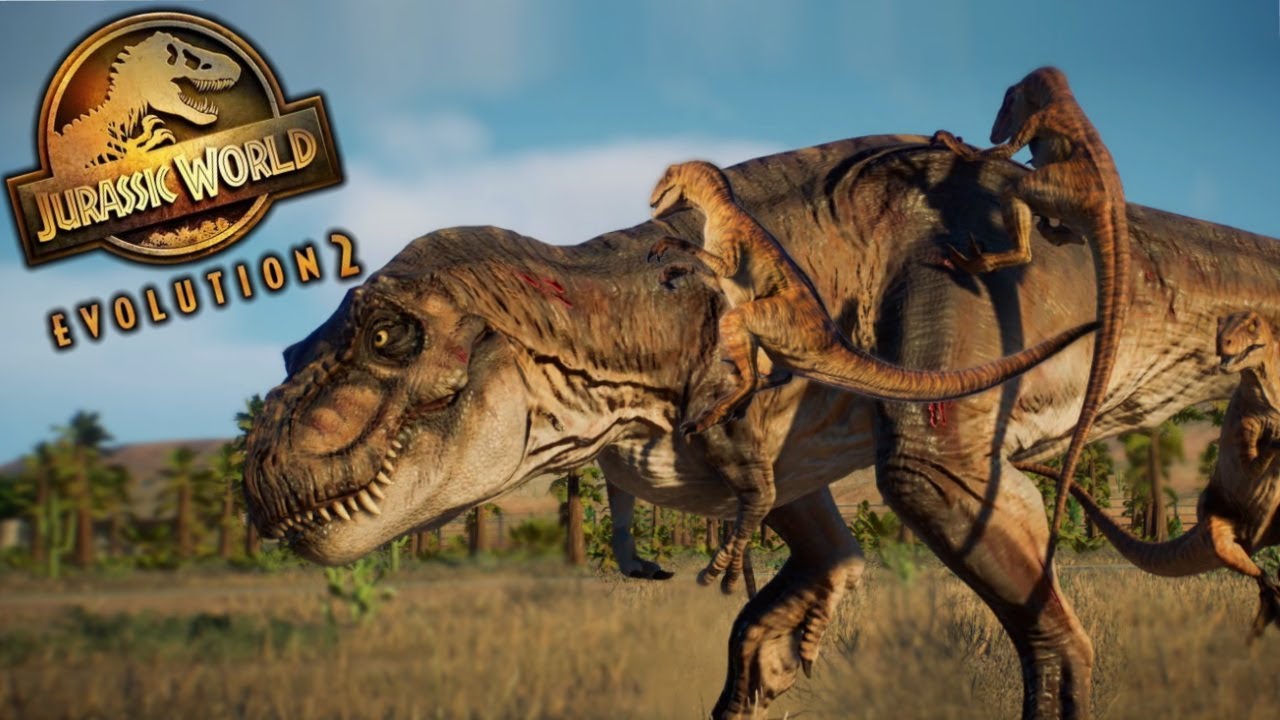 REX vs RAPTOR PACK!!! | TLW CHAOS THEORY #3 | Jurassic World Evolution ...