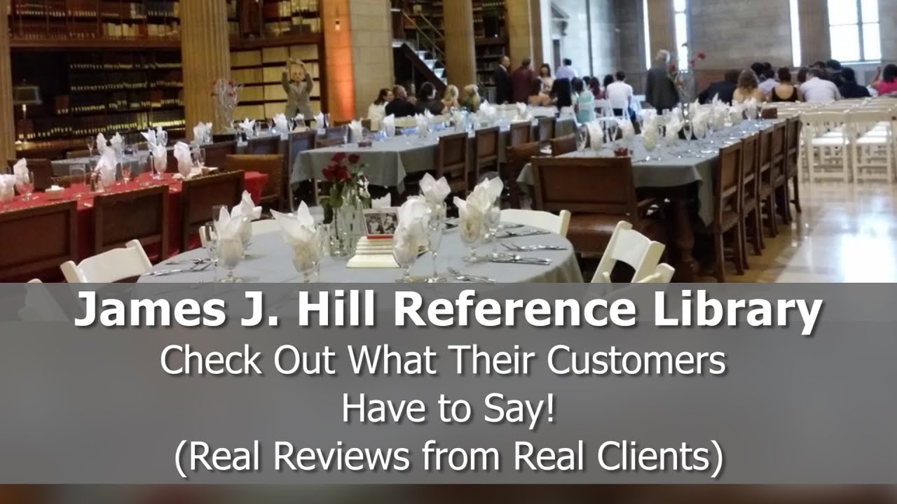 James J. Hill Reference Library - REVIEWS - St. Paul, MN - Wedding ...
