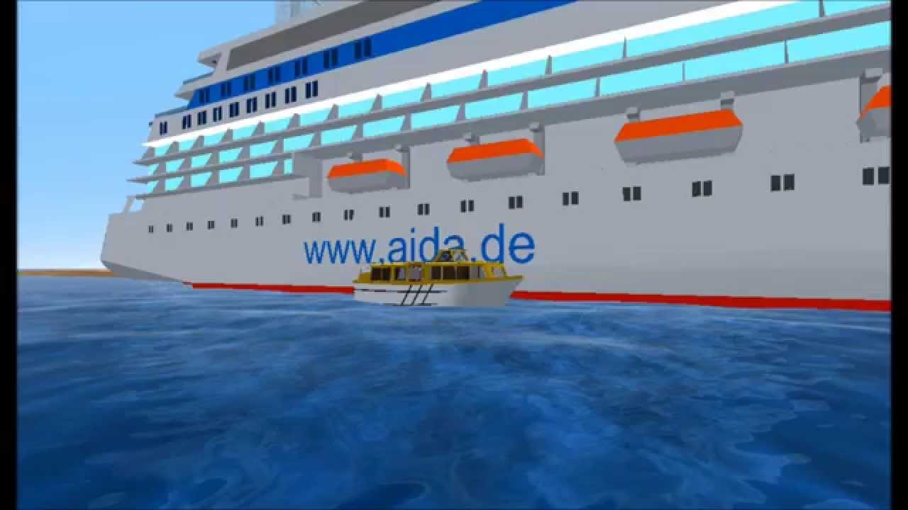 virtual sailor - barco Aida luna - YouTube