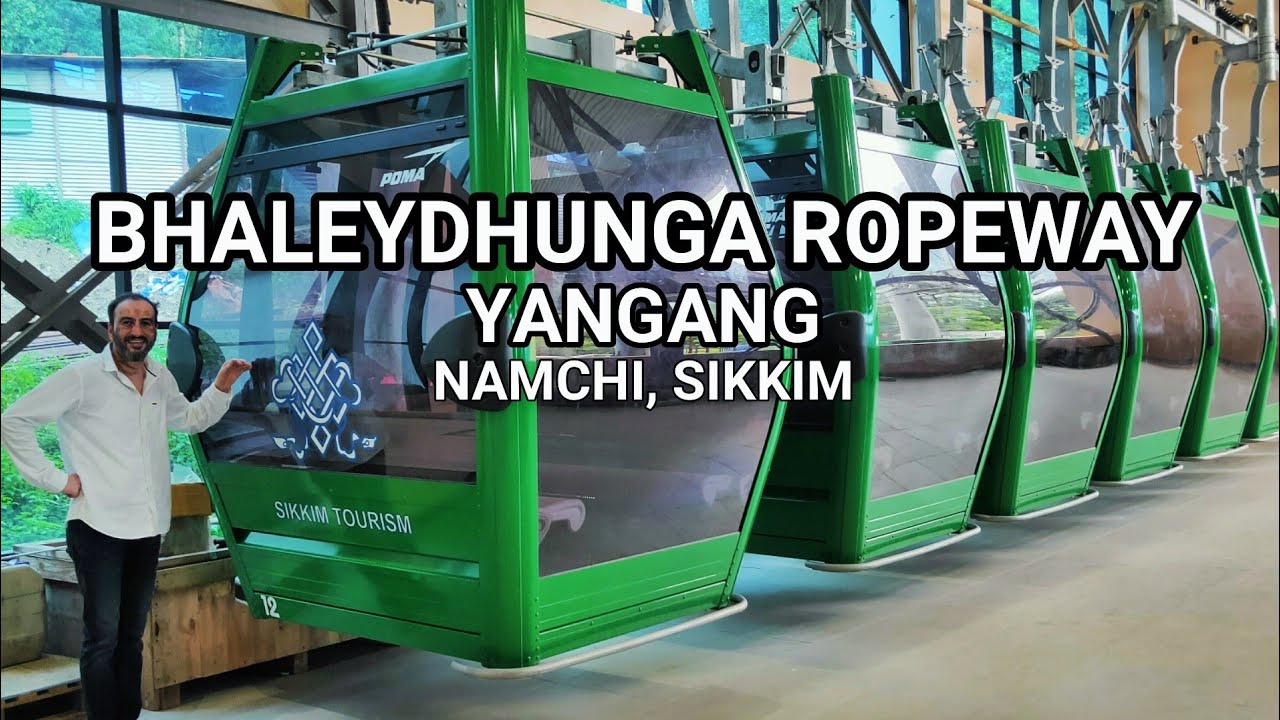 Bhaleydhunga Ropeway | Yangang | Namchi | Sikkim - YouTube
