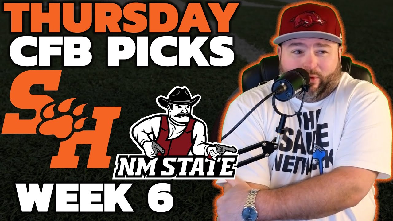 Sam Houston vs New Mexico State Picks - College Football Week 6 with ...