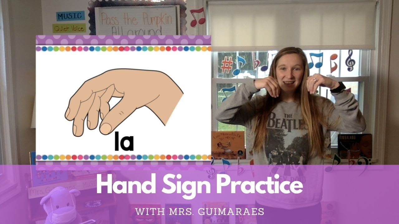 Hand Sign Practice - YouTube