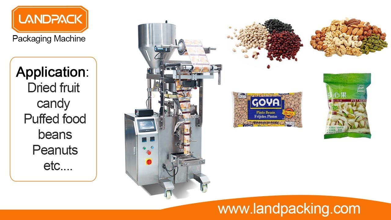 kidney bean packing machine | snack packaging machine |seeds packing ...