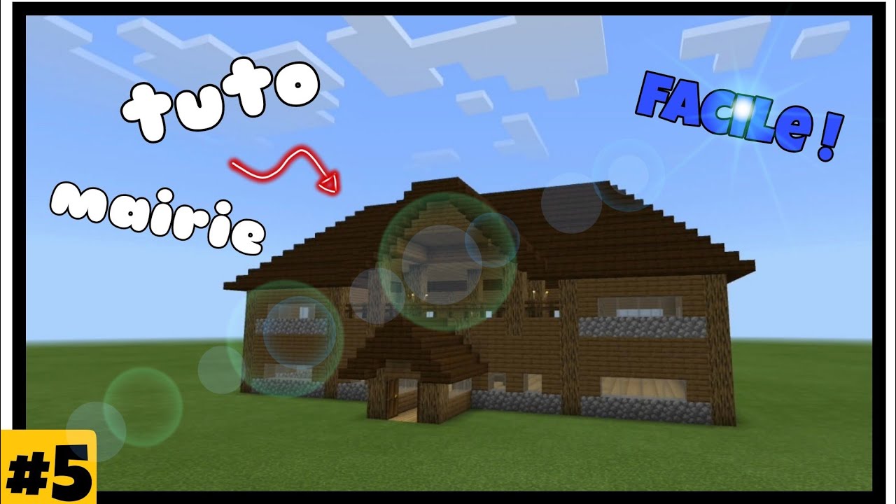 Tuto facile #5 : Construire une mairie dans Minecraft | NotSwag - YouTube