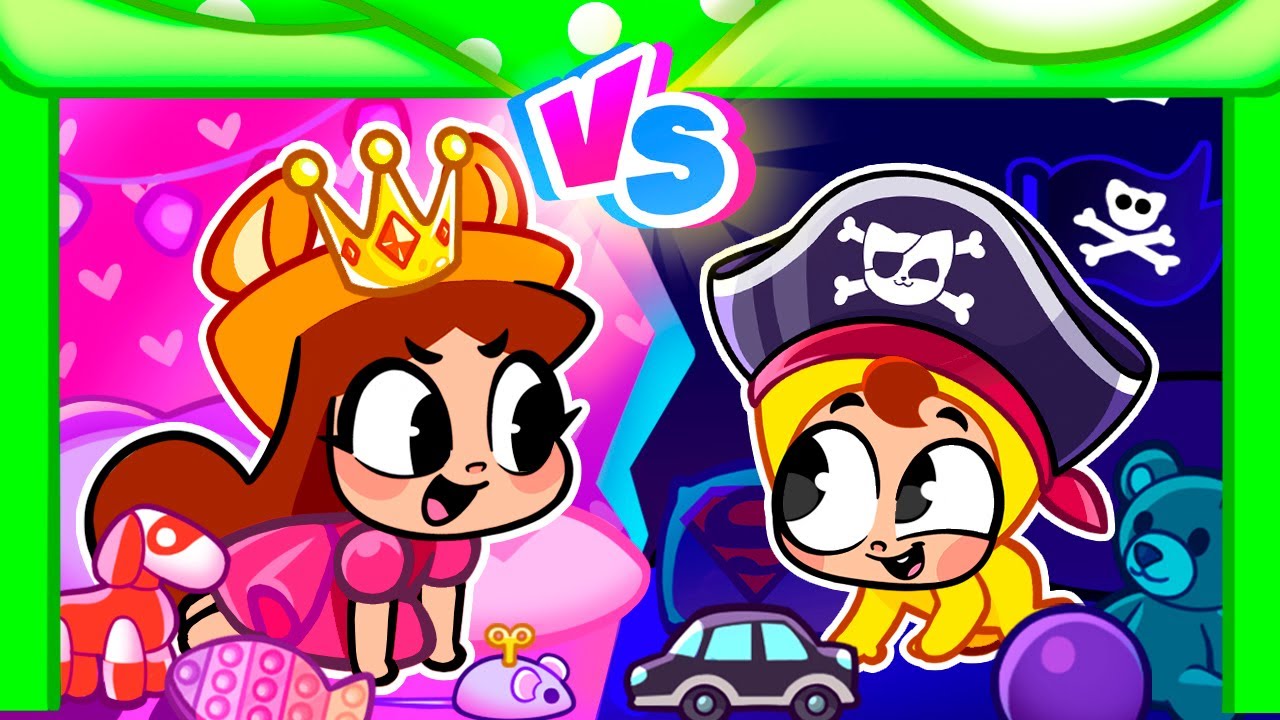 Secret Rooms Under the Bed 🛌 Pink VS Blue Challenge 💖 Doo Bee Doo Kids ...