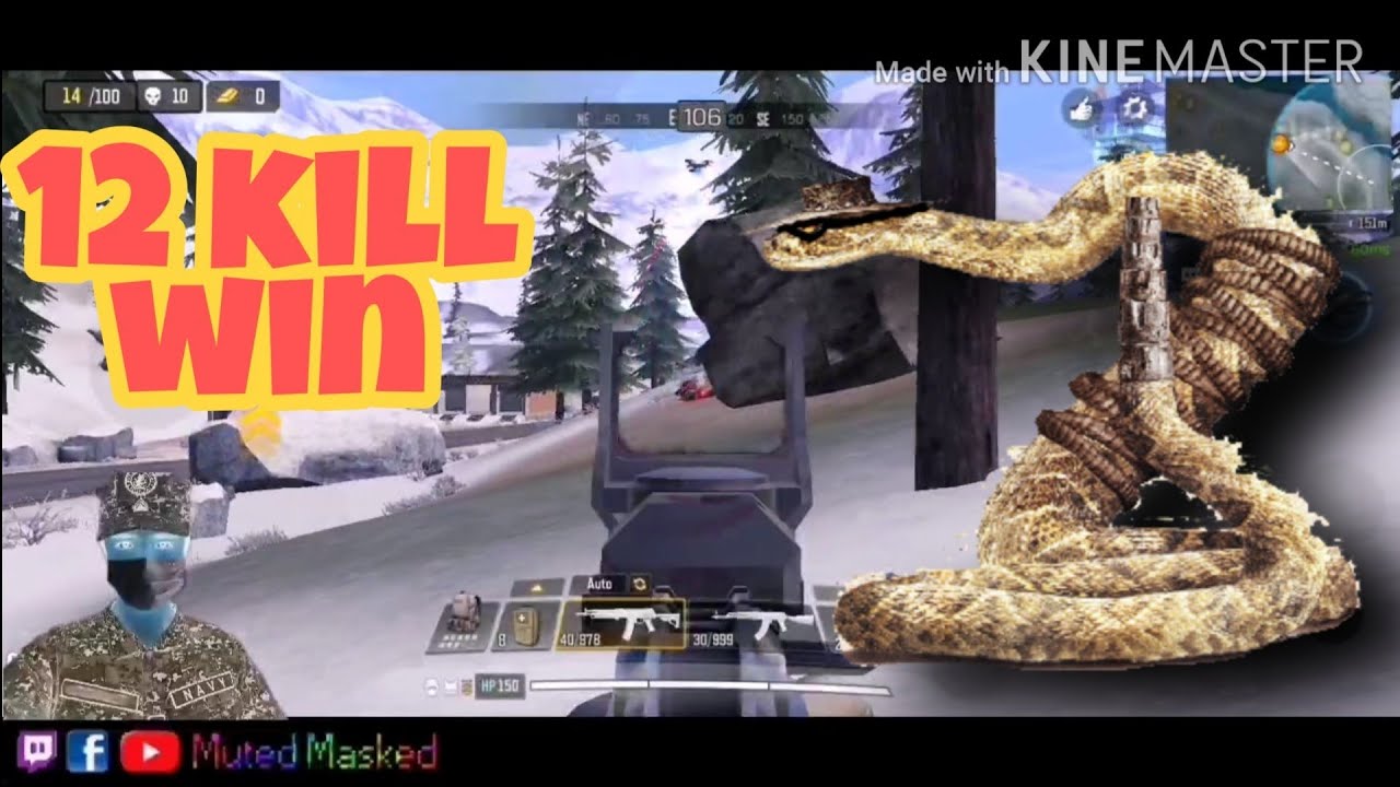 Snake in COD | Call of Duty Mobile Solo TPP Batlle Royale Mode - YouTube
