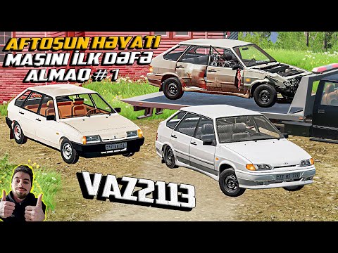 Aftoşun Həyatı İlk Maşını Almaq Vaz2113 Bölüm 1 | Maşın Oyunları | BeamNG.Driver #malikbedelov
