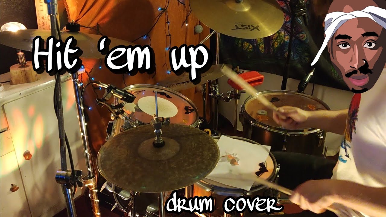 2Pac - Hit 'Em Up DRUM COVER - YouTube