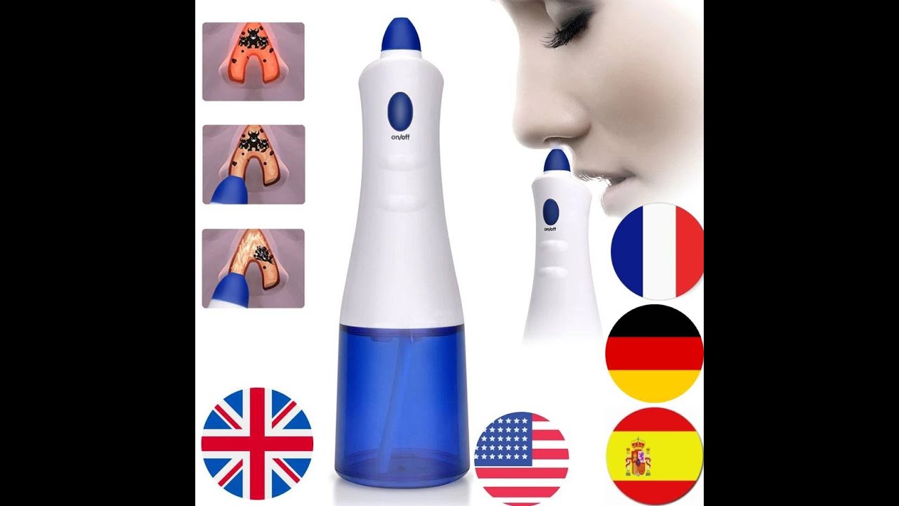 Electric Nasal Irrigator Nose Cleaning Machine Nasal Wash Cleaner ...