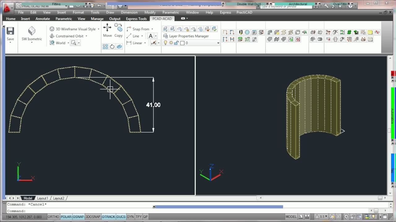 03 042 How to Draw Walls Full - YouTube
