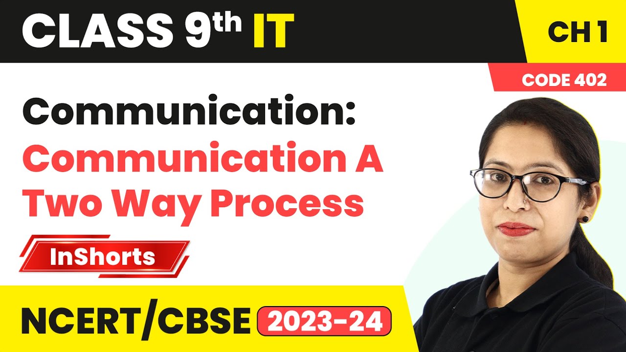 Communication: Communication A Two Way Process | Class 9 Information ...