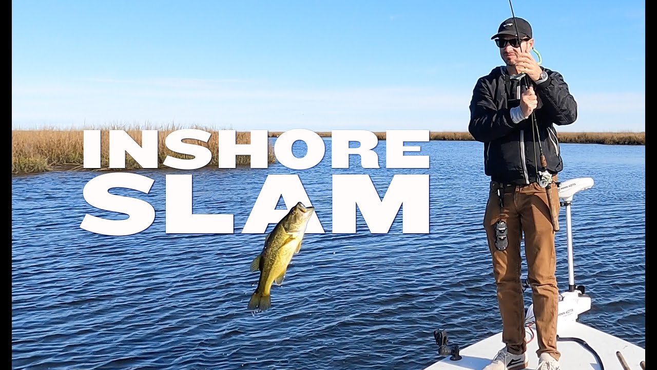 Another INSHORE SLAM. Three lures, three species, one great trip. - YouTube
