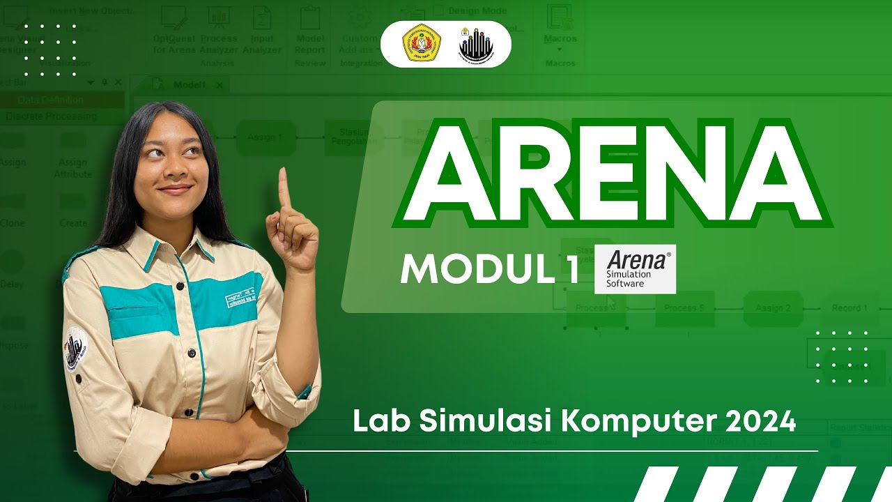 [Lab Simulasi Komputer 2024] Modul 1 “ARENA” - YouTube