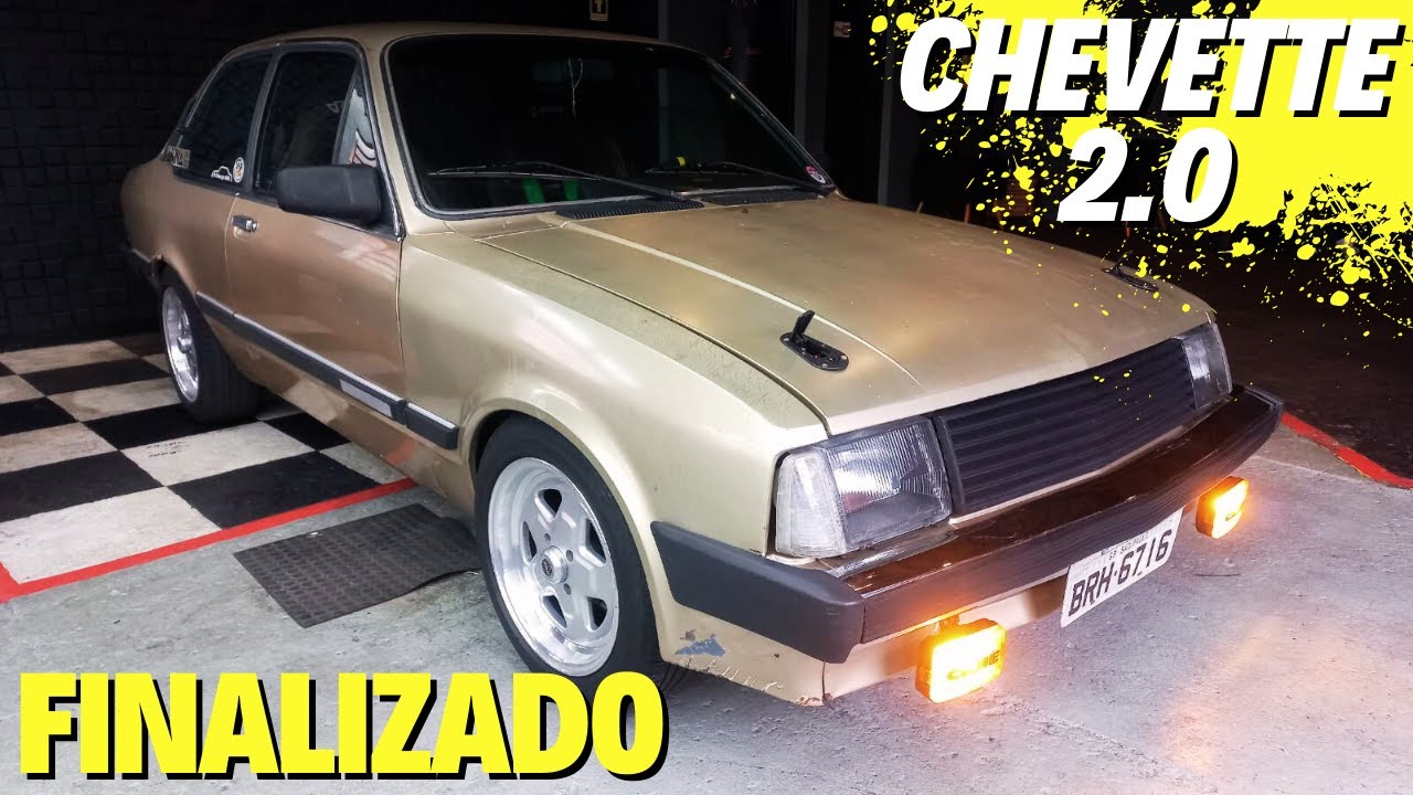 Chevette com motor 2.0 16v FINALIZADO! - YouTube