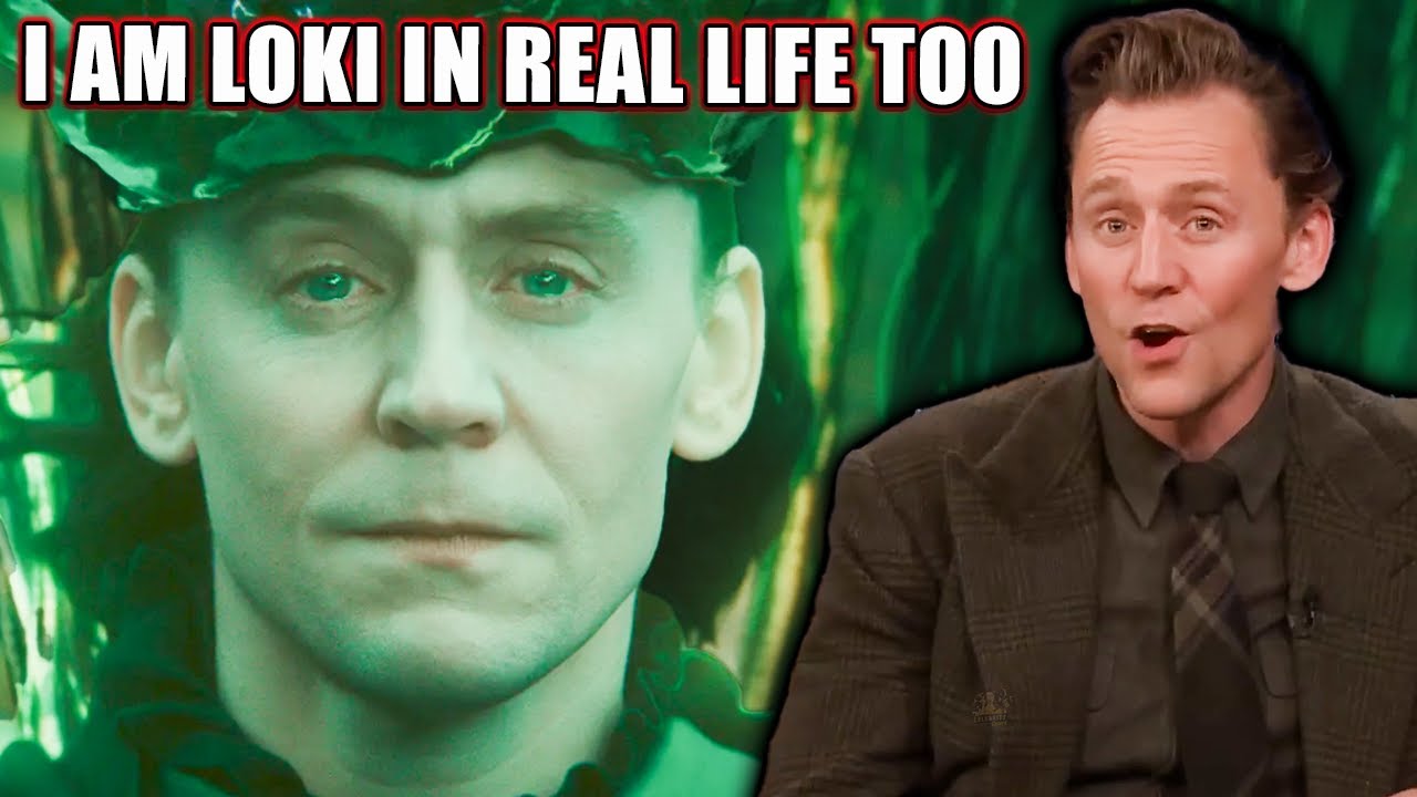 Tom Hiddleston Is Obsessed With Loki - YouTube
