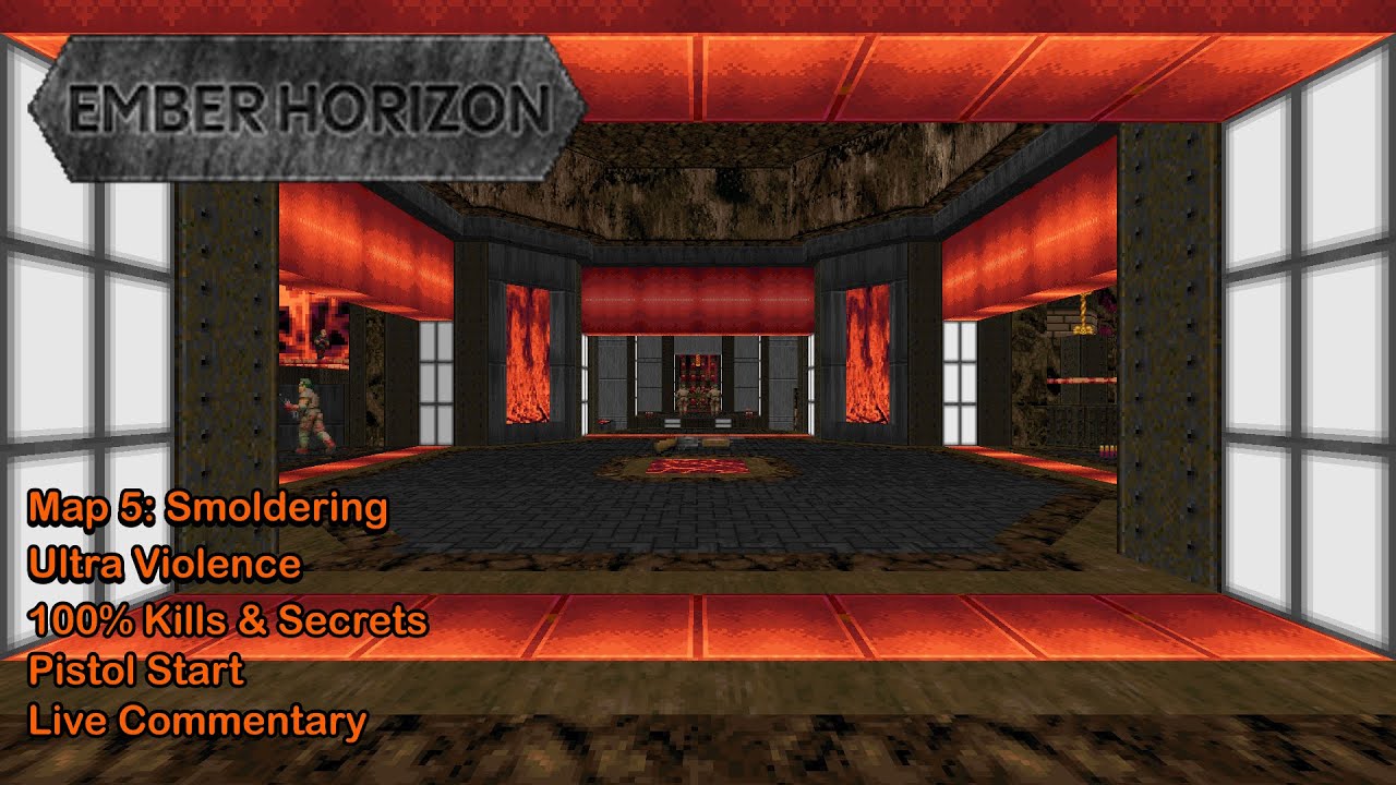 Doom 2: Ember Horizon - Map 5: Smoldering (UV Max) - YouTube