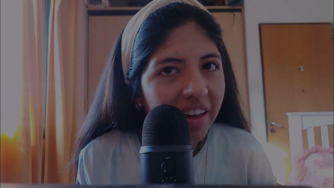 ASMR TRIGGERS CRUNCHY con susurros (tapping, scratching, scrunchy) - YouTube