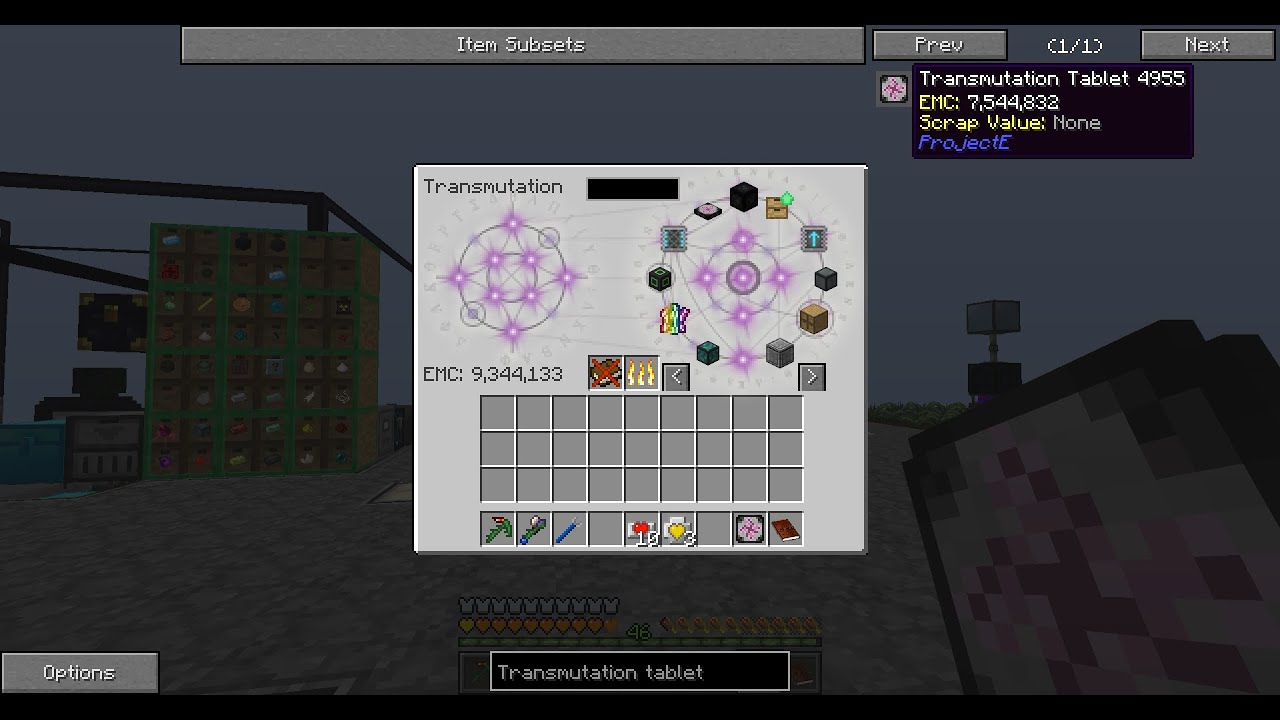 e15 - Transmutation Table and Tablet, Heart Canisters - Project Ozone ...