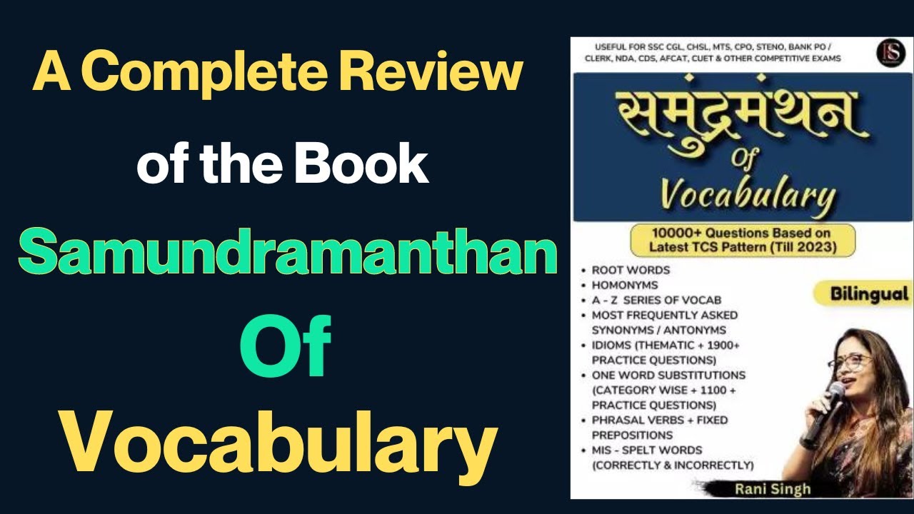 Complete Review of the Book Samundramanthan Of Vocabulary || Credit ...