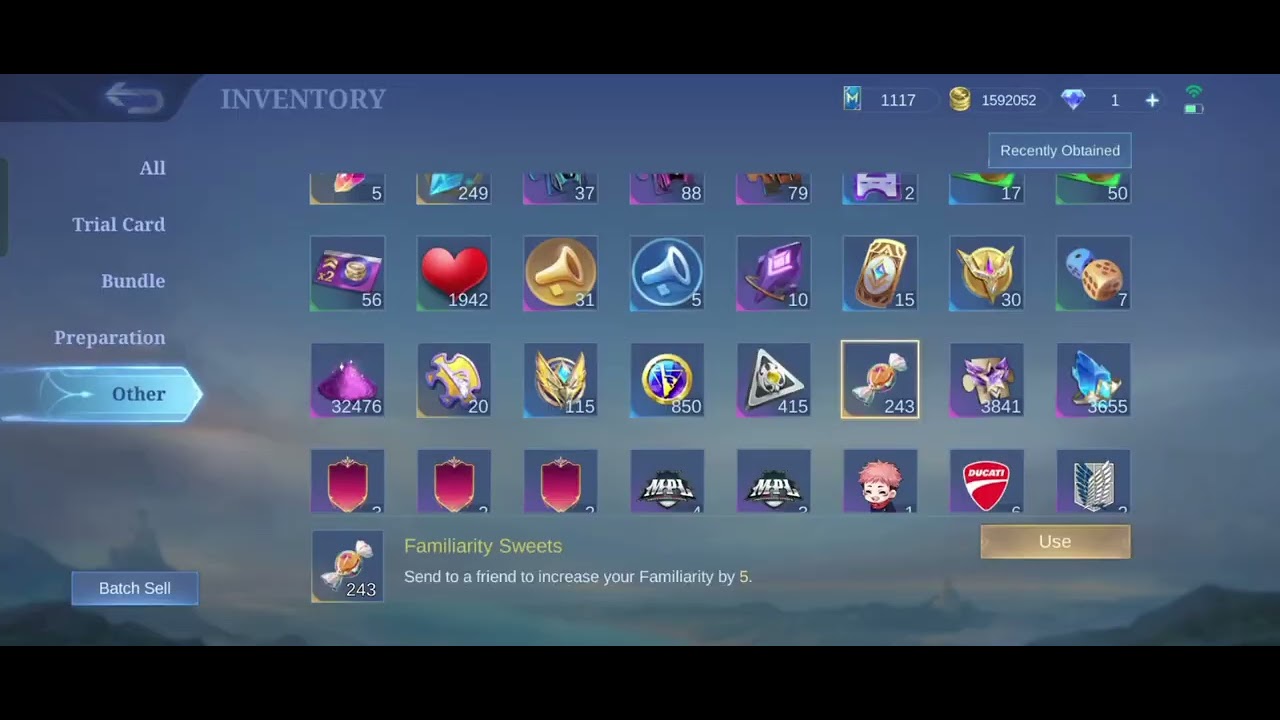 How to increase your Golden dice and familiarity sweets in Mobile ...