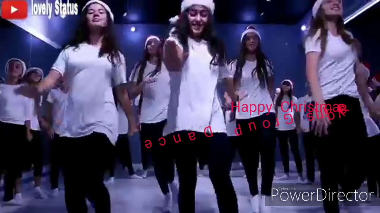 Happy Christmas day girls Group Dance - YouTube