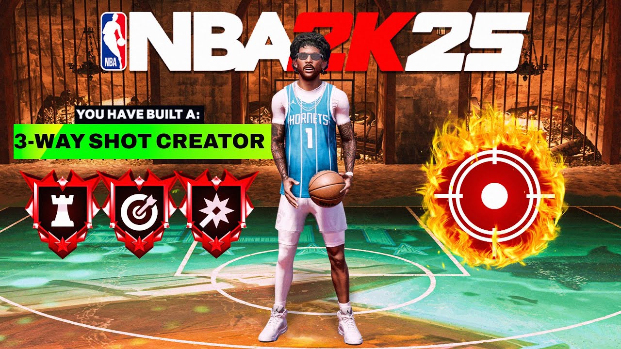 This RARE SHOT CREATOR is DOMINATING NBA 2K25... - YouTube
