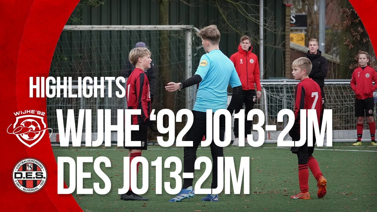Wijhe '92 JO13-2JM - DES JO13-2 // 1-1 - YouTube