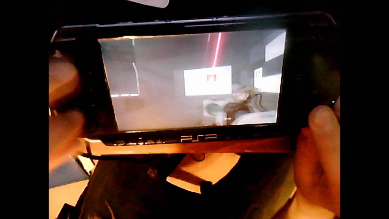 Portal 2 on a PSP - YouTube