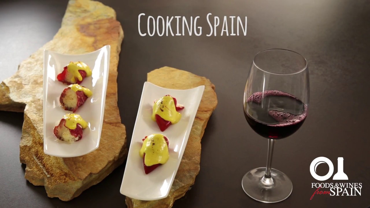 Spanish tapas recipe: Manchego cheese-stuffed Piquillo peppers with a ...