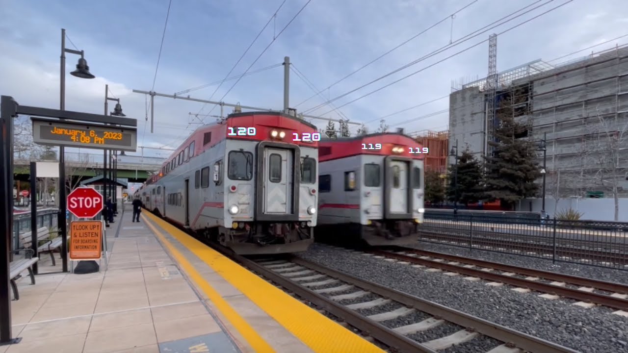 Cab Car 119 Overtakes Cab Car 120 at Lawrence - YouTube