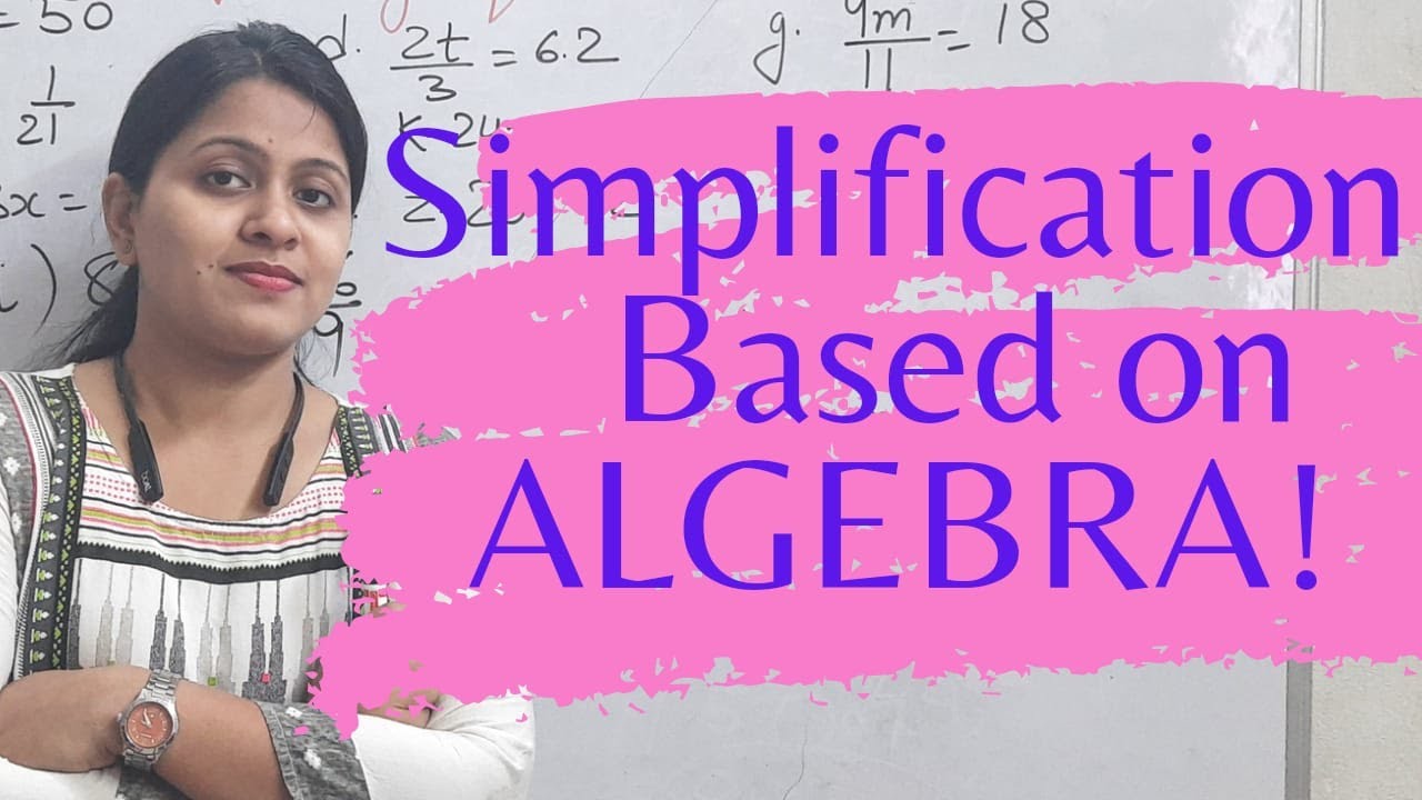 Simplification based Question on ALGEBRA| Easy way to solve the ...