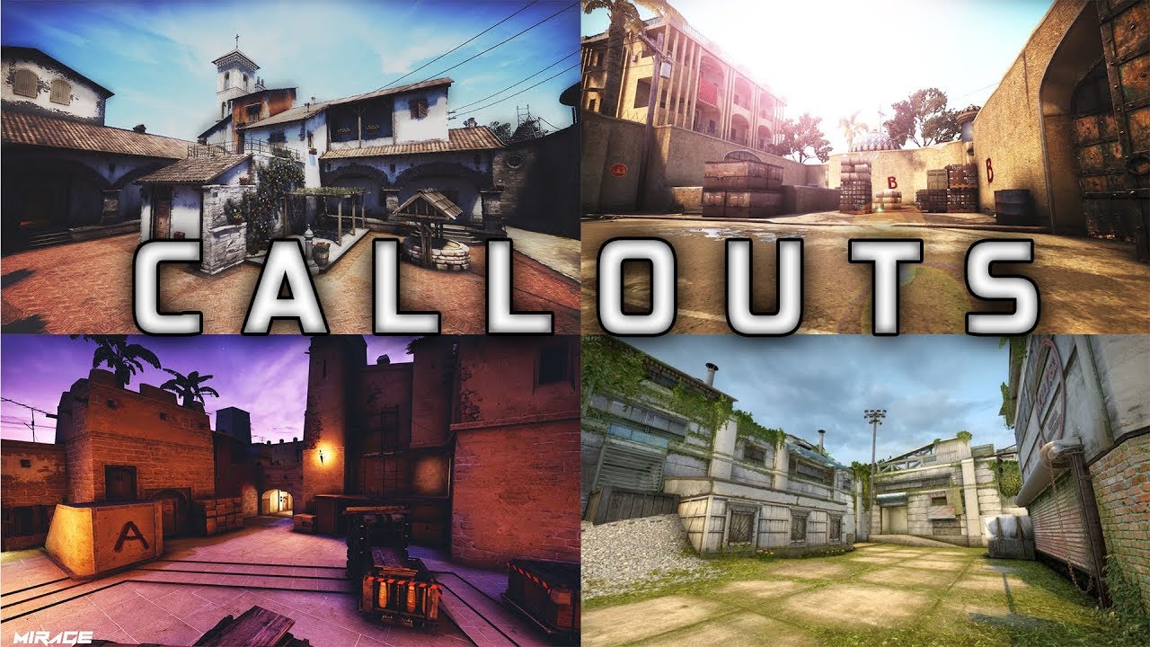 TODOS los CALLOUTS de los MAPAS | CS:GO - YouTube