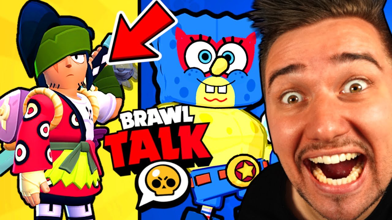 LEGENDARY BRAWLER KENJI! 🔥 SPONGEBOB BRAWL TALK UPDATE! 🤩 | Brawl Stars ...