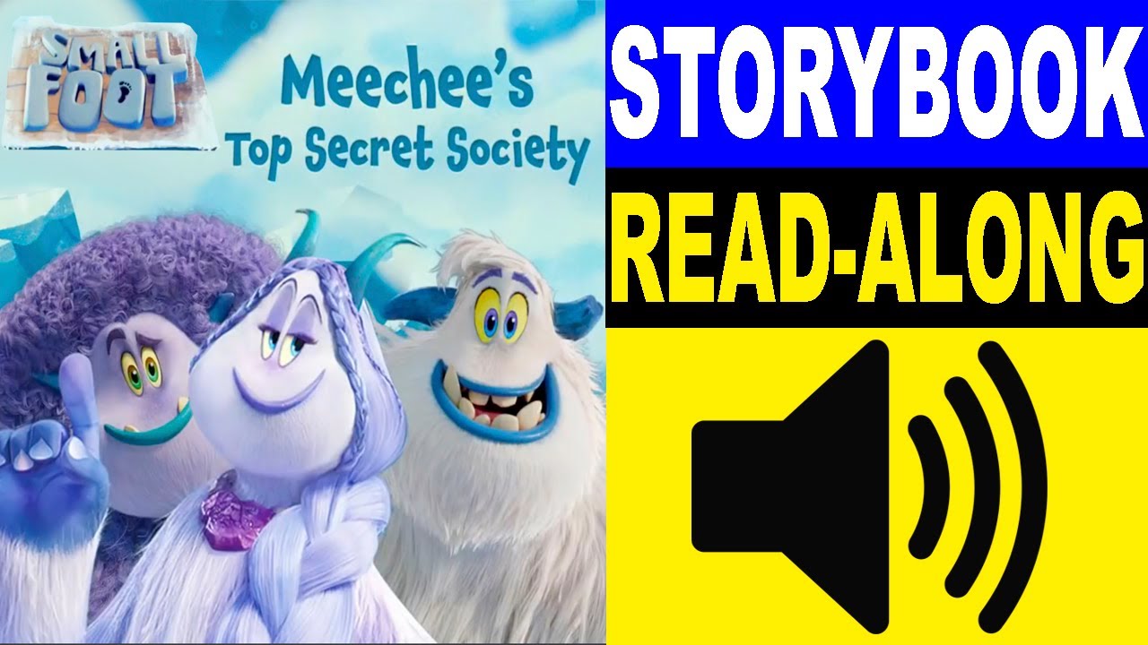 Smallfoot Read Along Story book, Read Aloud Story Books, Smallfoot ...