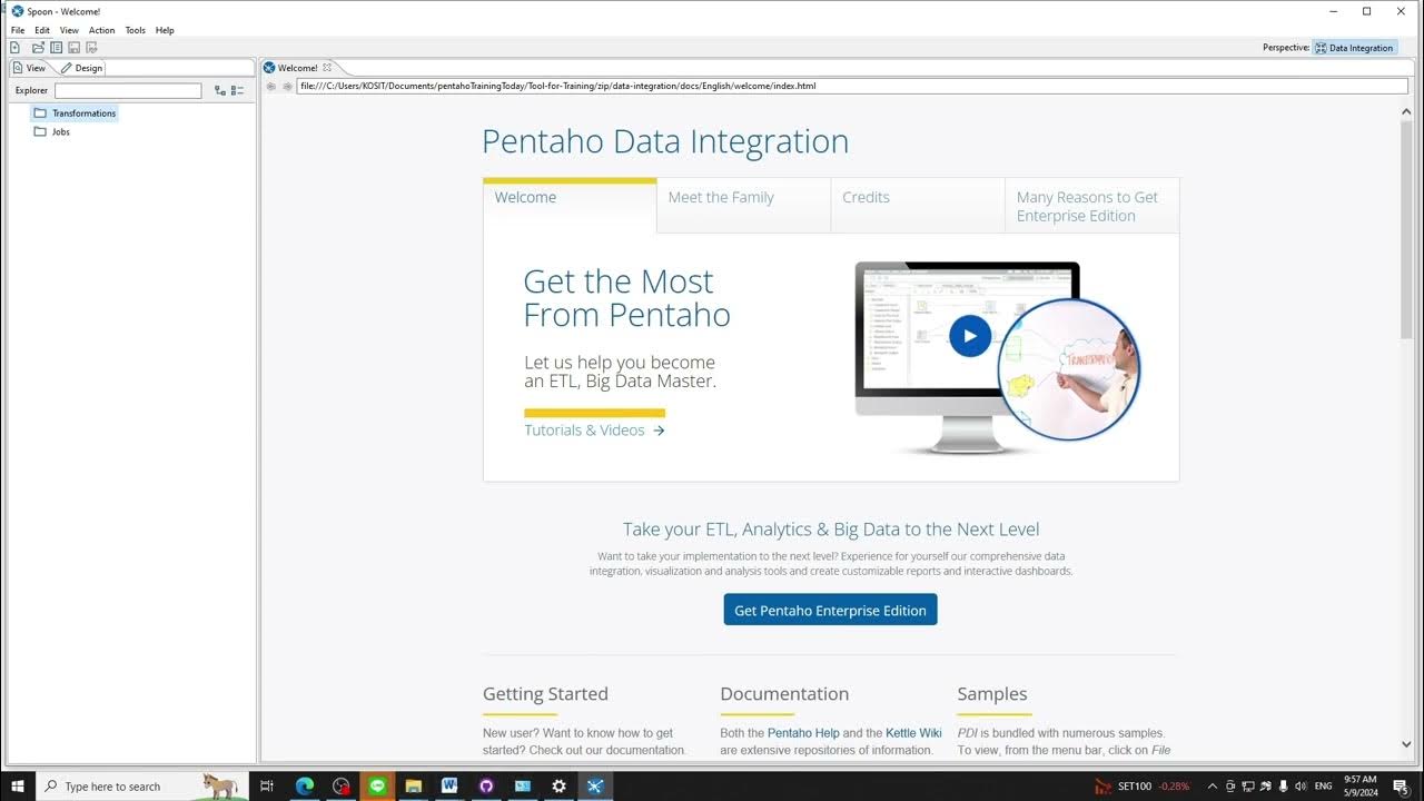 EP.14- Overview Pentaho Data Integration - YouTube