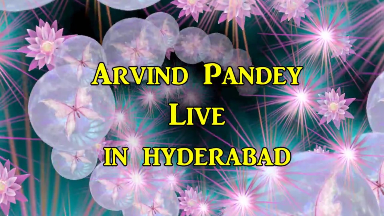 Arvind Pandey, IPS Live in Hyderabad - YouTube