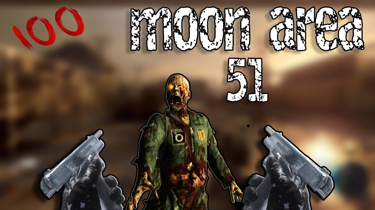 MOON AREA 51 CHALLENGE (BO3 ZOMBIES) - YouTube