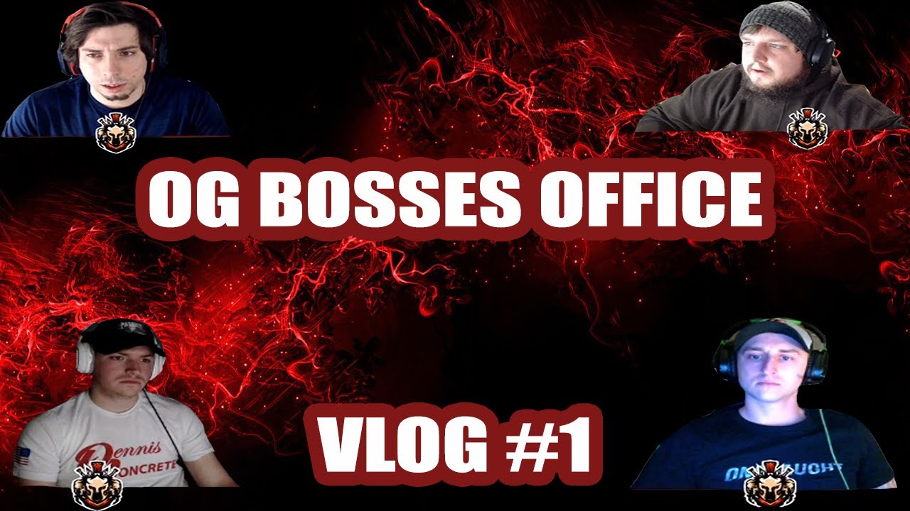 OG BOSSES OFFICE VLOG #1 #onslaughtszn #podcast #valorant - YouTube
