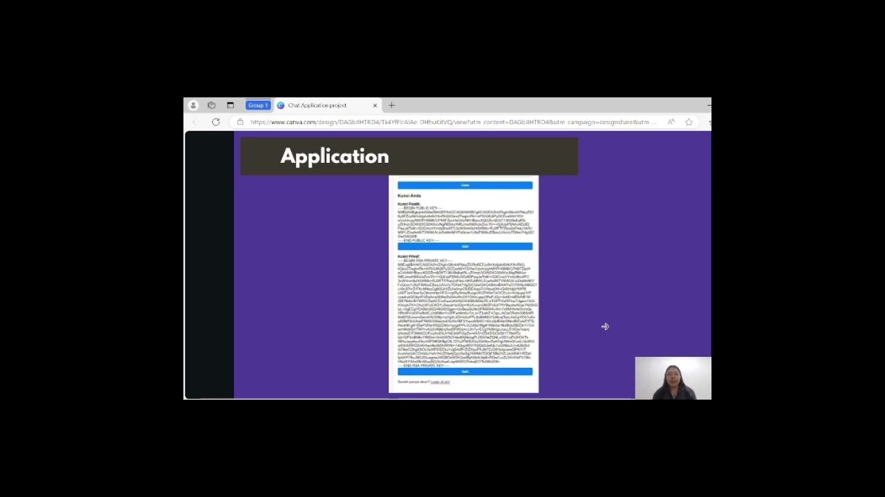 Presentation Video Chat App with RSA Encryption - YouTube