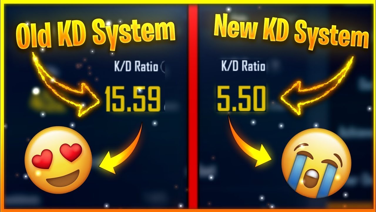 How To Work "New Kd System" & "Old Kd System" Update In Pubg Mobile ...