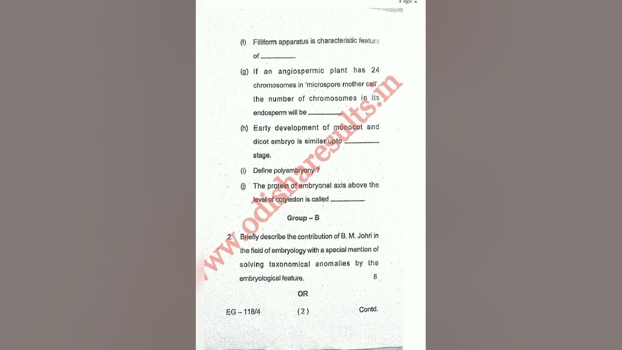 3 Bsc 5th Semester Botany Honours Core 11 Question Paper 2021 Of 3-bsc-5th-semester-botany-honours-core-11-question-paper-2021-of