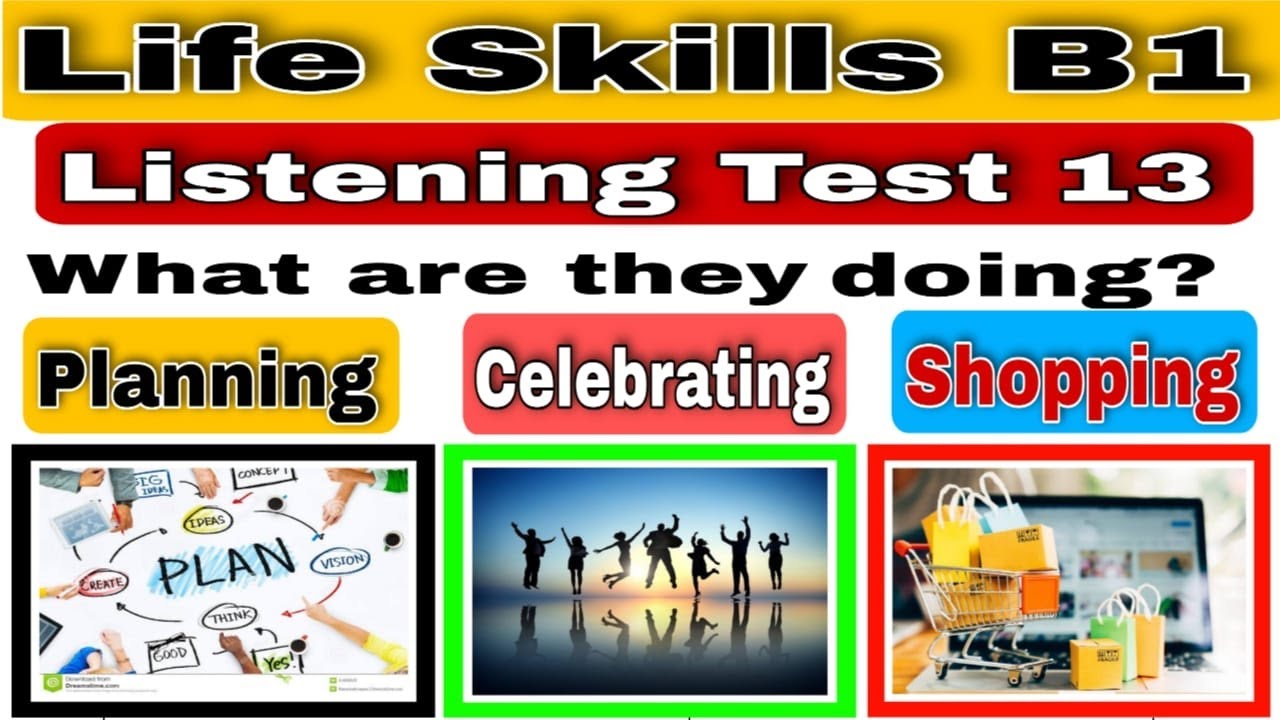 IELTS Life Skills B1 Listening | Test 13 | 2021 | By TFLS - YouTube