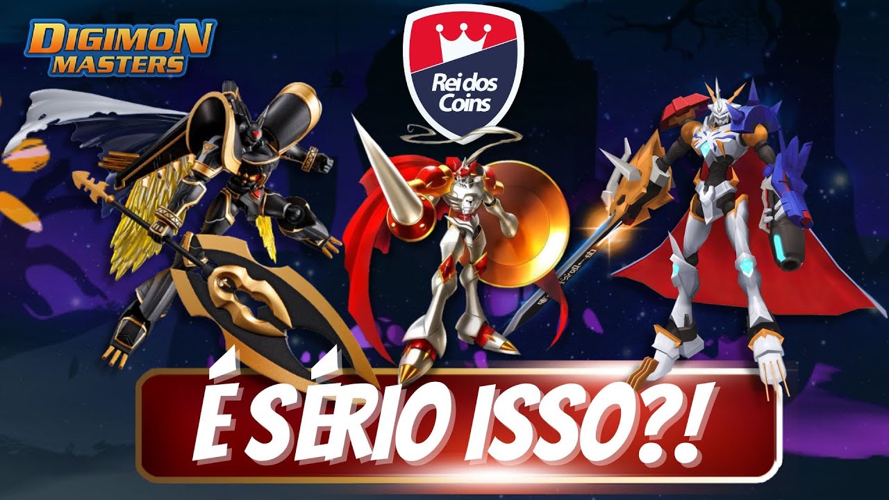DIGIMONS X?! E MAIS LADMO - DIGIMON MASTERS ONLINE - YouTube