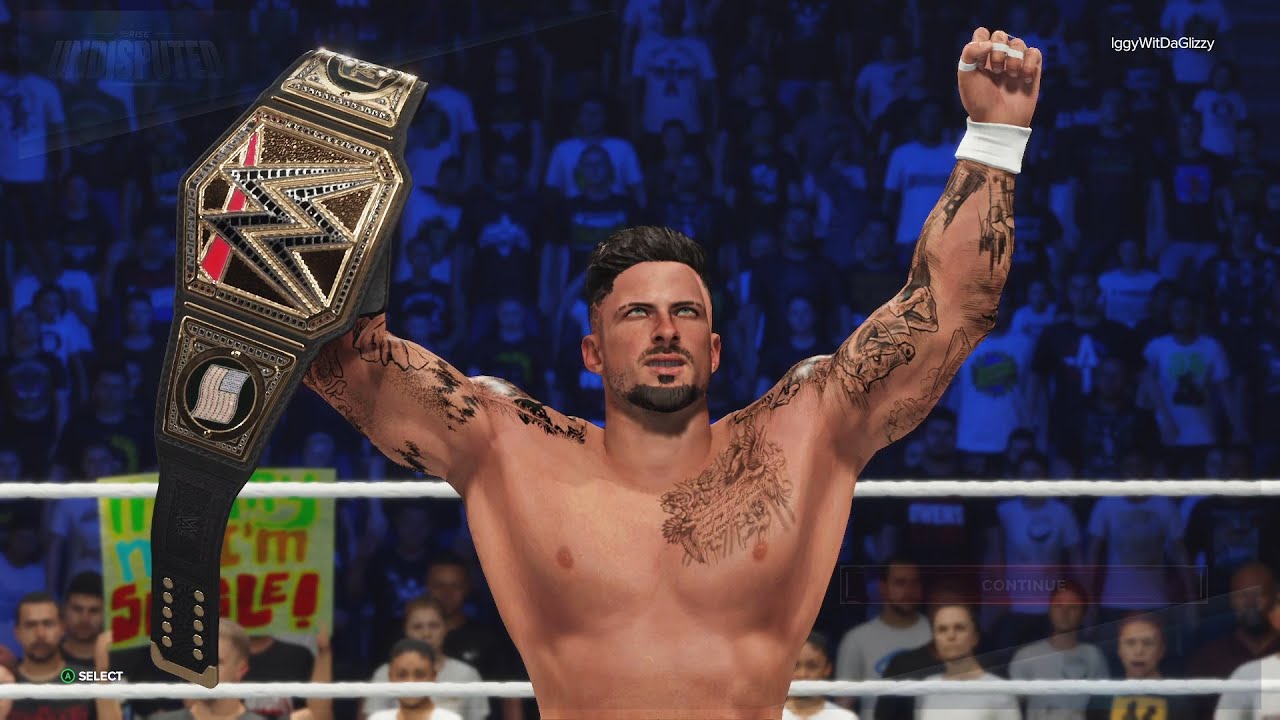 (WWE2K24 MYRISE) DEFENDING THE WWE UNDISPUTED UNIVERSAL CHAMPIONSHIP ...