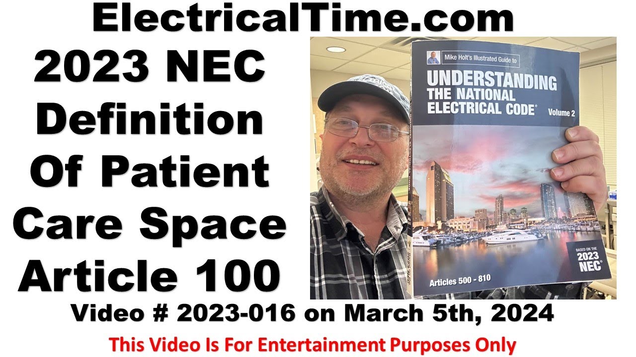 2023 NEC Definition of Patient Care Space Video 23-016 - YouTube