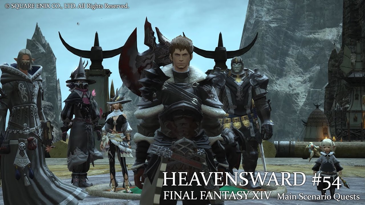 [FFXIV] Heavensward Main Scenario Quest 054. Shadows of the First - YouTube