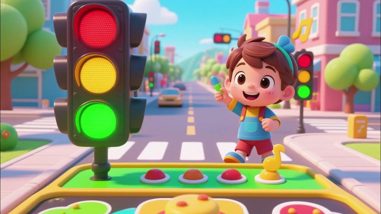 "Traffic Light Game 2 🚦 | New Challenges & More Fun for Kids!" - YouTube