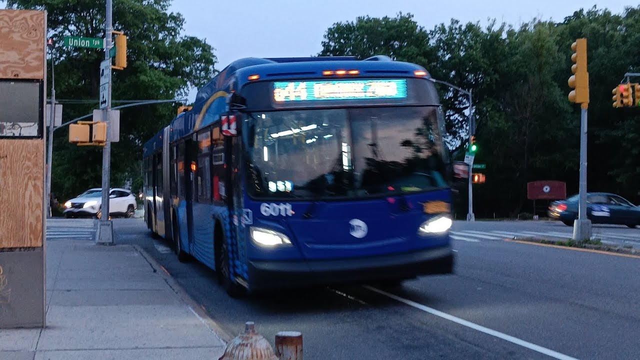 MTA | Q44-SBS | Riding the 2016 New Flyer XD60 [6011] | (06/11/23 ...