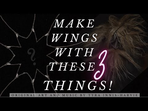 This Fairy Needs Wings! Made from Recycled and Free things. Replace ...