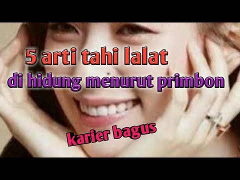 inilah 5 arti tahi lalat di hidung menurut primbon - YouTube